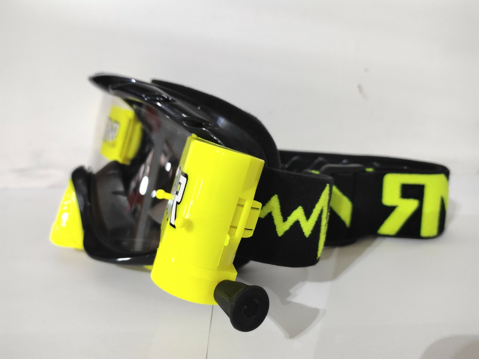 RIP N ROLL HYBRID FULLY LOADED GOGGLES MOTOCROSS MX ENDURO RnR Black ...