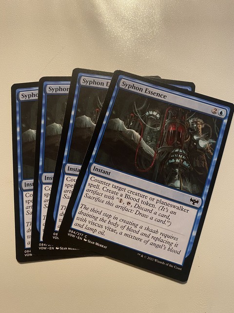 MTG Syphon Essence Innistrad: Crimson Vow 084/277 Regular Common for ...