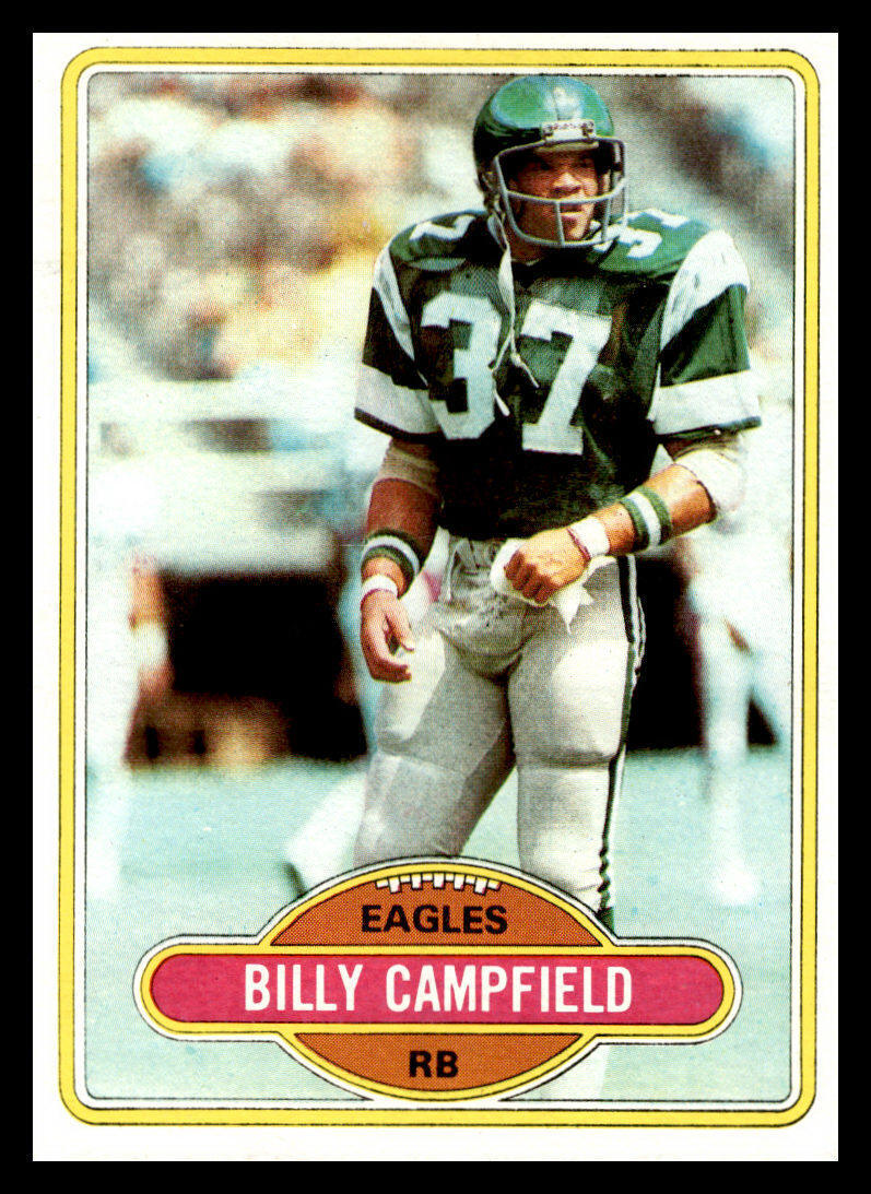 1980 Topps Billy Campfield #13 Philadelphia Eagles | eBay