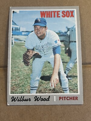 1970 TOPPS - WILBUR WOOD WHITE SOX #342 | eBay