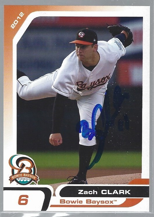 Zach Clark 2012 Grandstand Bowie Baysox IP autograph signed card | eBay