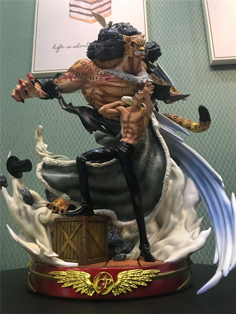 One Piece Rob Lucci Resin Naga Studio Statue Figurine CP9 Model ...