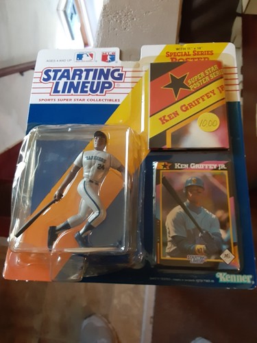 1992 Kenner Starting Lineup Vintage Ken Griffey Jr. NIB w/ card ...
