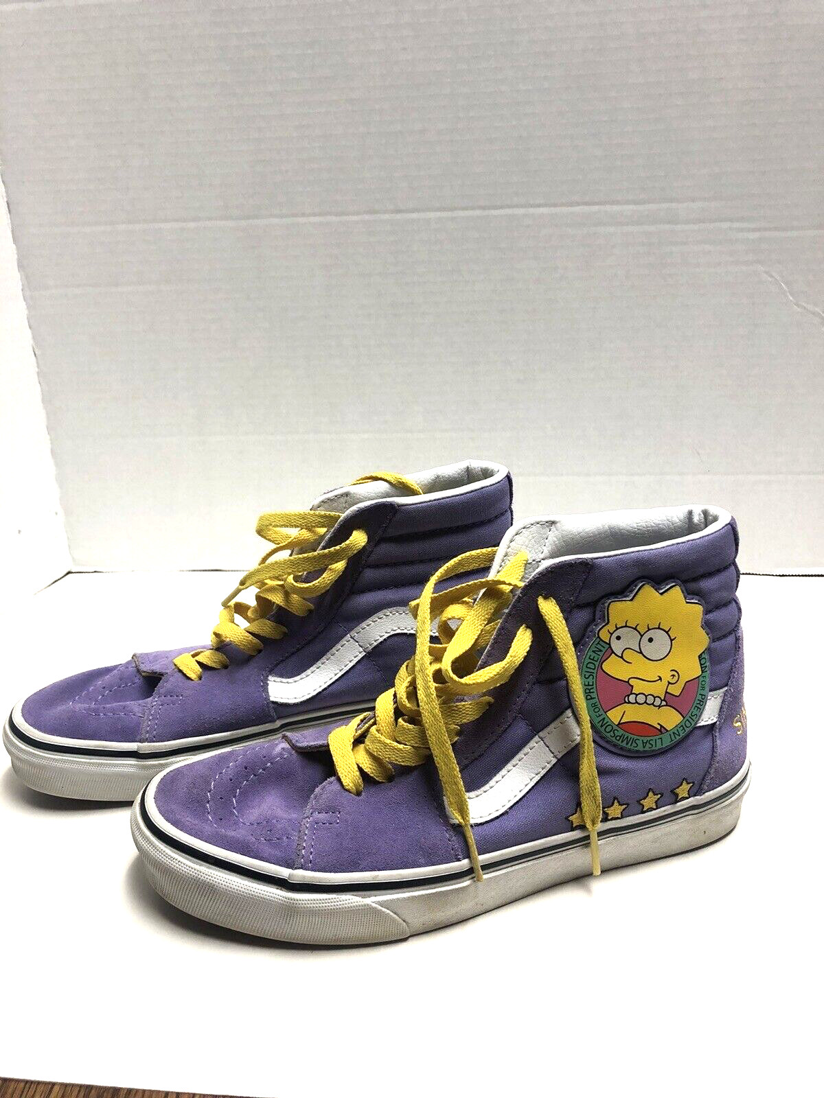 VANS Sk8-Hi x The Simpsons Lisa for President Purple … - Gem