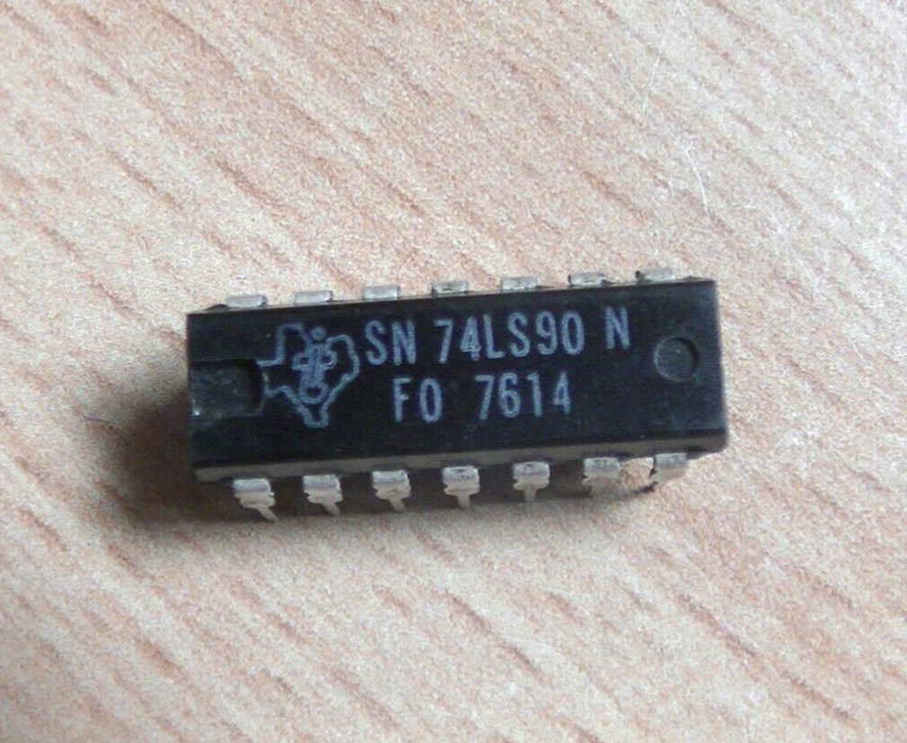 SN74LS90N - CI - DECADE COUNTER - DIP-14 - TEXAS INSTRUMENTS | eBay
