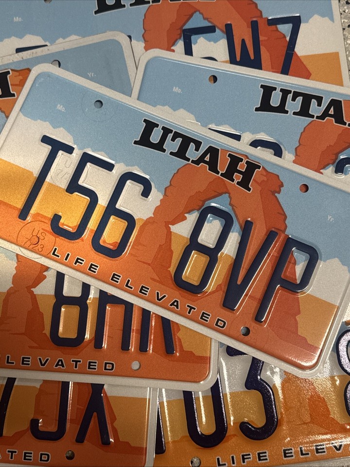 1 - COLLECTABLE ARCHES UTAH LICENSE PLATE- FREE SHIPPING | eBay