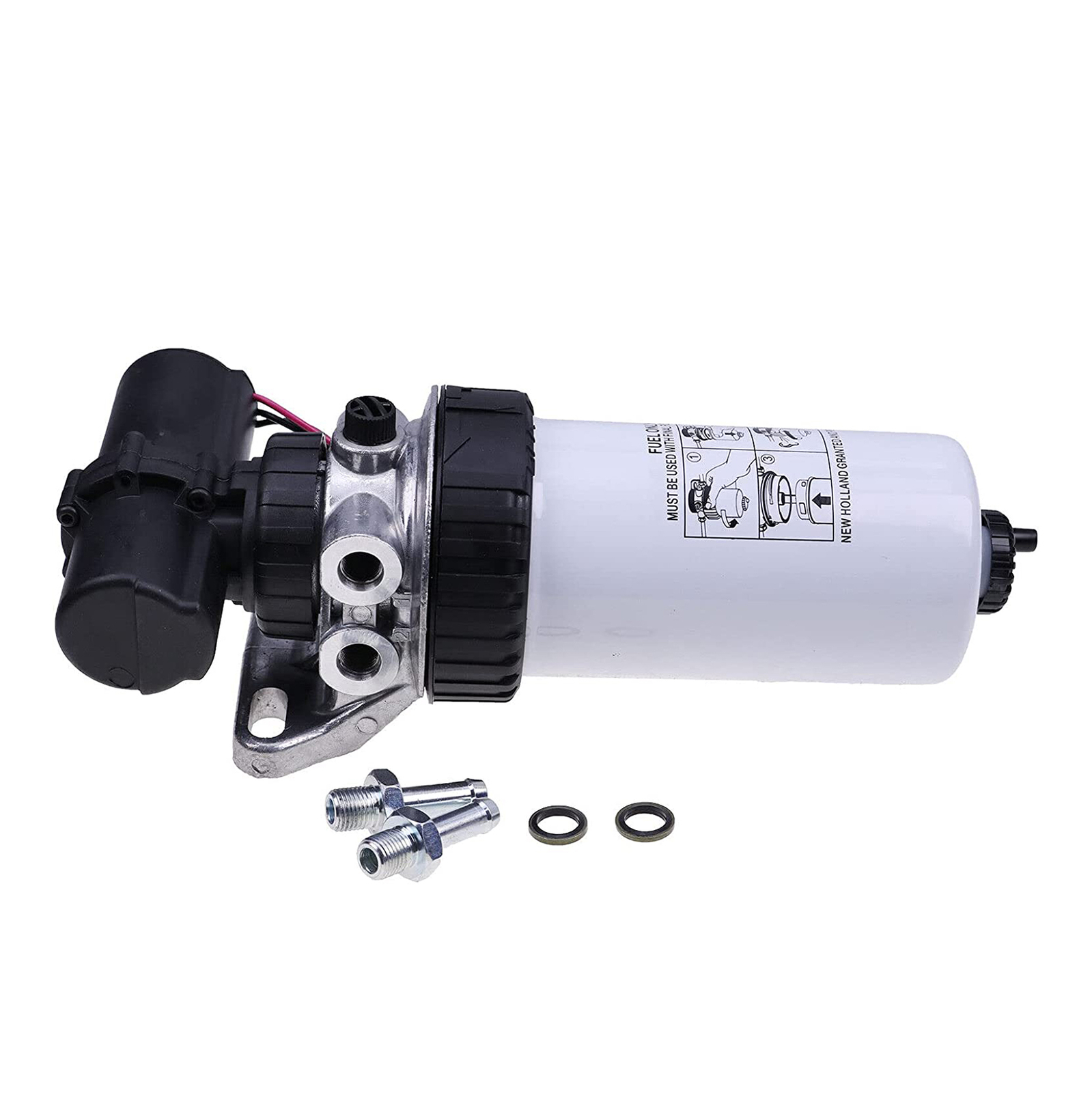 Electric Fuel Pump 87802202 for Ford New Holland LS180 LS190 LX865 ...