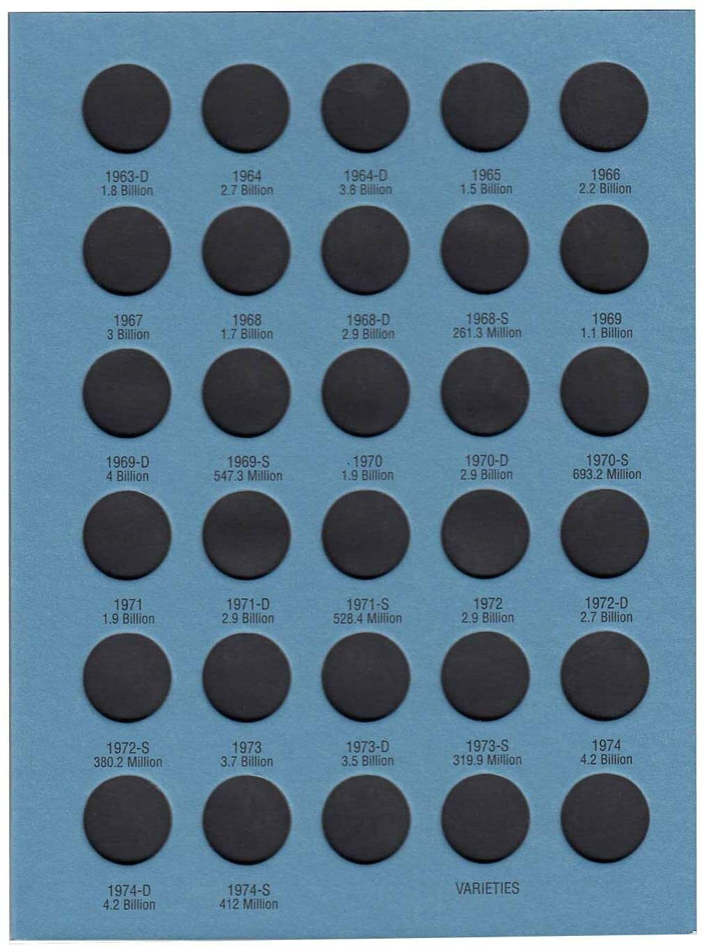 Whitman Lincoln Penny Folder 1941-1974 | eBay