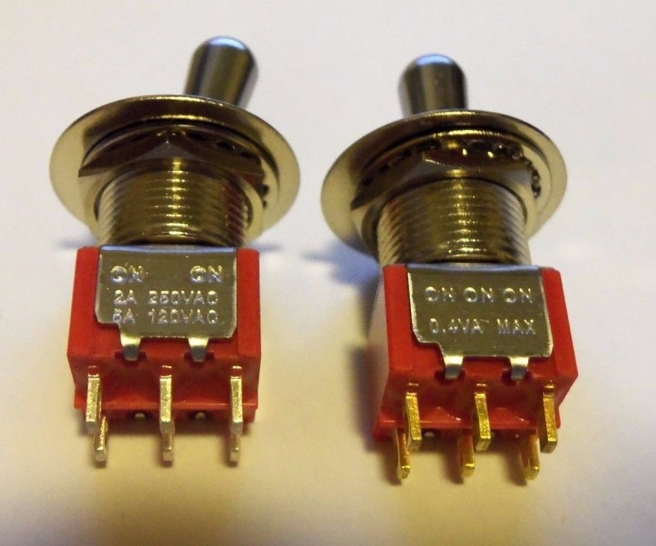 FENDER LEAD I & II SERIES GUITAR REPLACEMENT SWITCHES, PAIR ...