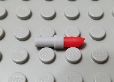 LEGO Friends City Minifigure Red Lipstick Tool Accessory | eBay