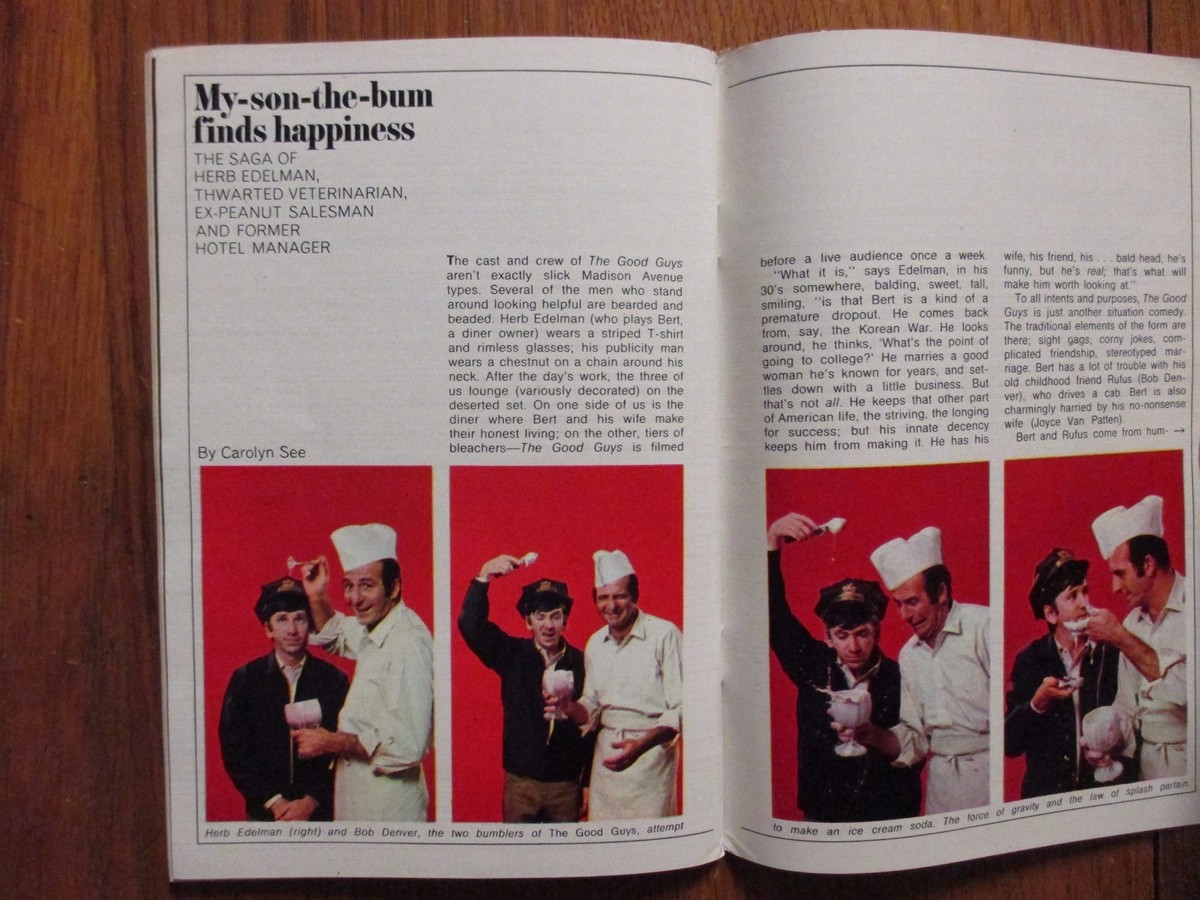 Herb Edelman Death 1965 Press Photo HERB EDELMAN Producer Historic