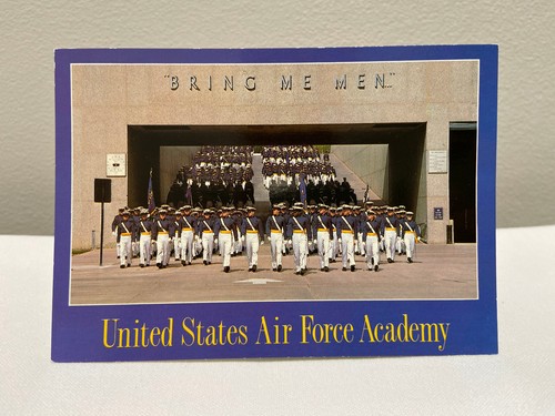 Vintage USAFA Air Force Academy Bring Me Men Postcard RARE | eBay