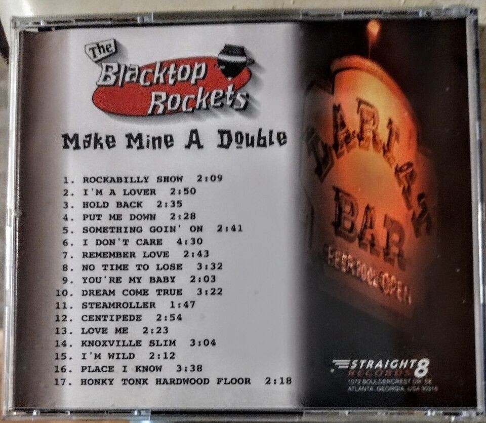 The BLACKTOP ROCKETS - Make Mine A Double CD 2007 | eBay