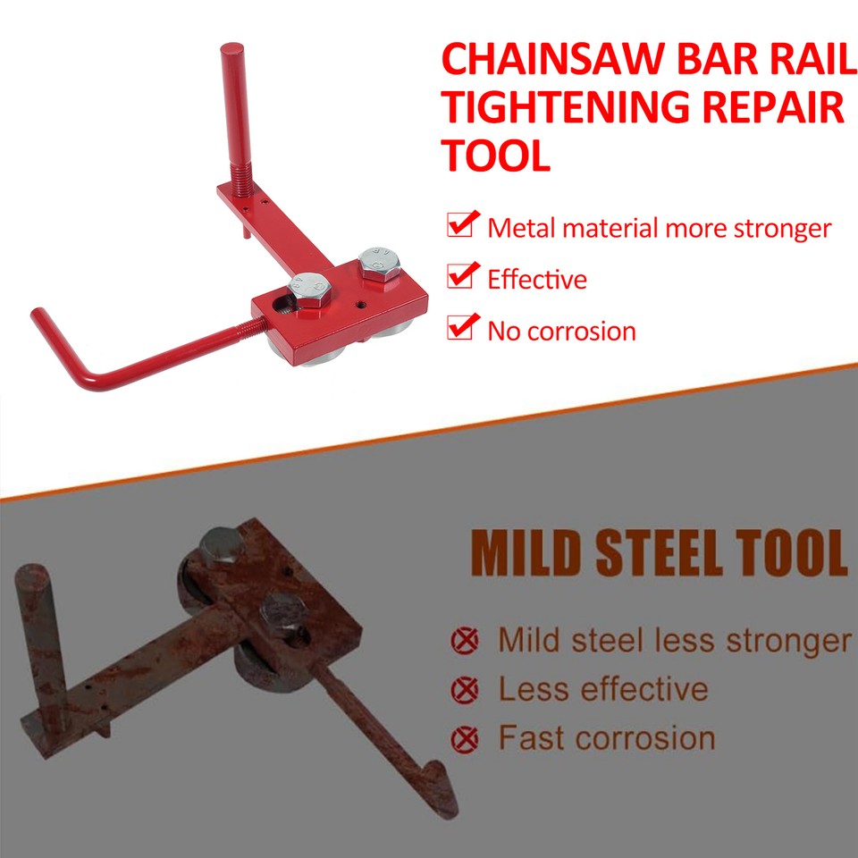 Chainsaw Bar Rail Tightening Tool Metal Bar Rail Closing Tool J4E5 | eBay