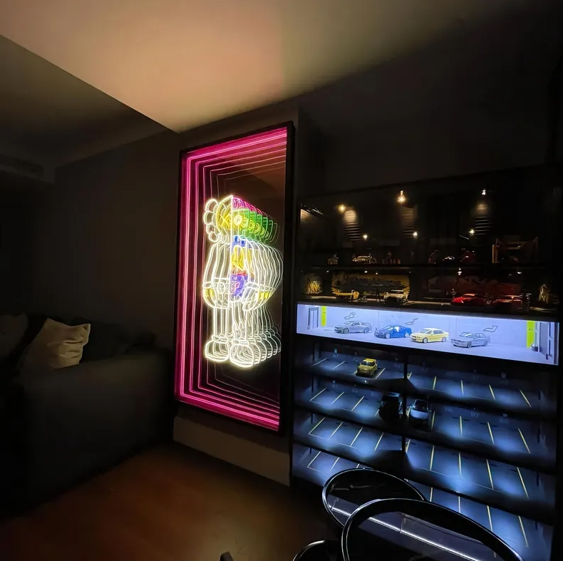 Infinity Mirror logo,Custom Led Sign,Personalized İnfinity Mirror ...