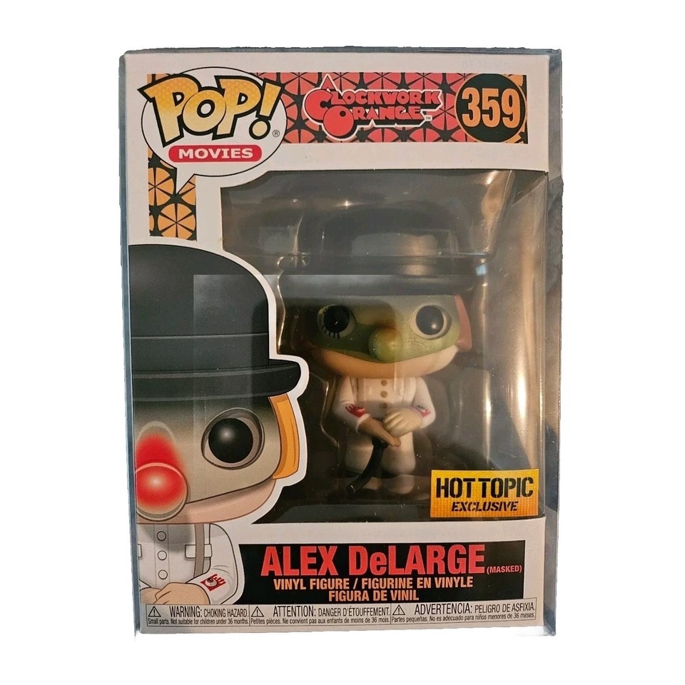 Alex DeLarge Funko Pop 359 Hot Topic Exclusive ERROR DEFECTIVE Cane. | eBay