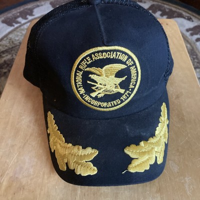 National Rifle Association Hat SnapBack Gold Leaf | eBay