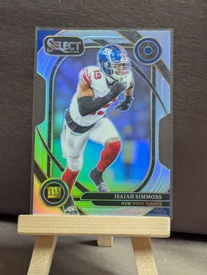 2024 Panini Select - Club Level Isaiah Simmons #261 Silver Prizm Die ...