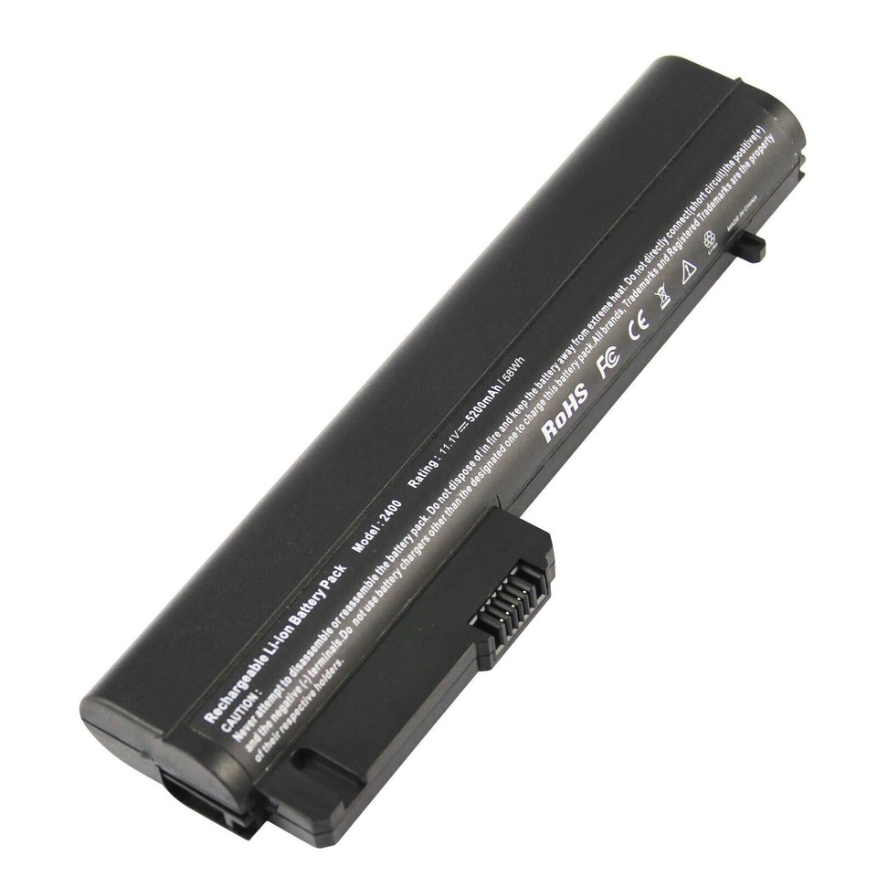 Battery for HP EliteBook 2530p 2540p COMPAQ NC2400 2400 2533t HSTNN ...
