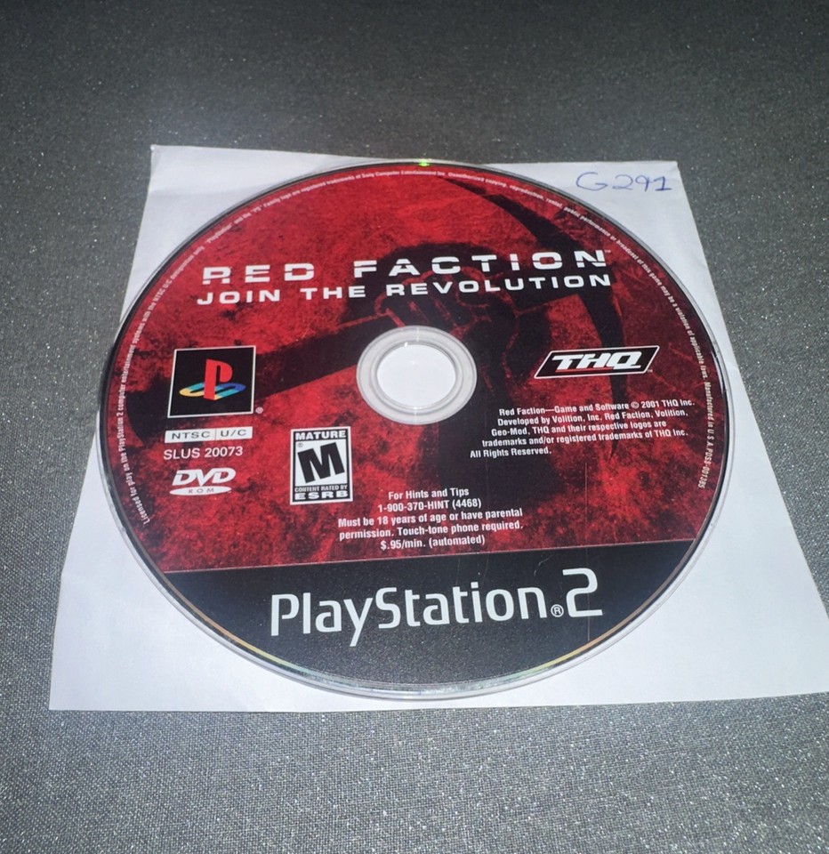 Red Faction II 2 Sony PlayStation 2 PS2 Disc Only G291 752919460146| eBay