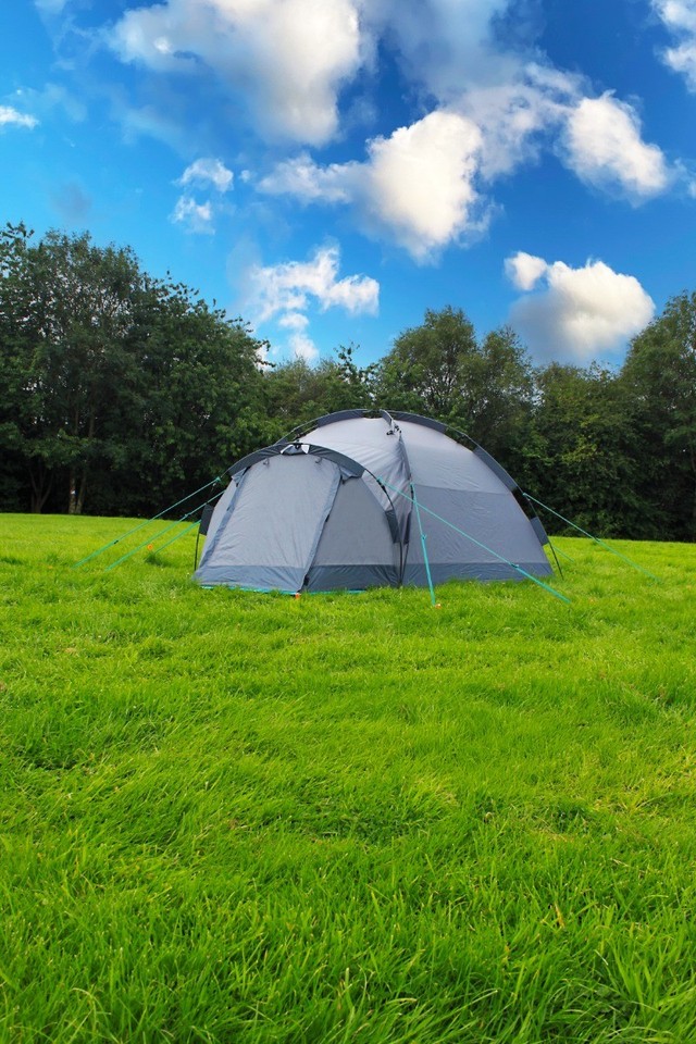 3 Man Quick Pitch Tent Outdoor Revolution Q 3.0+ Quick Easy Set Up ...