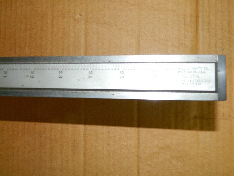 Starrett 26" Vernier Height Gage 254 Hardened Stabalized Master Bar | eBay