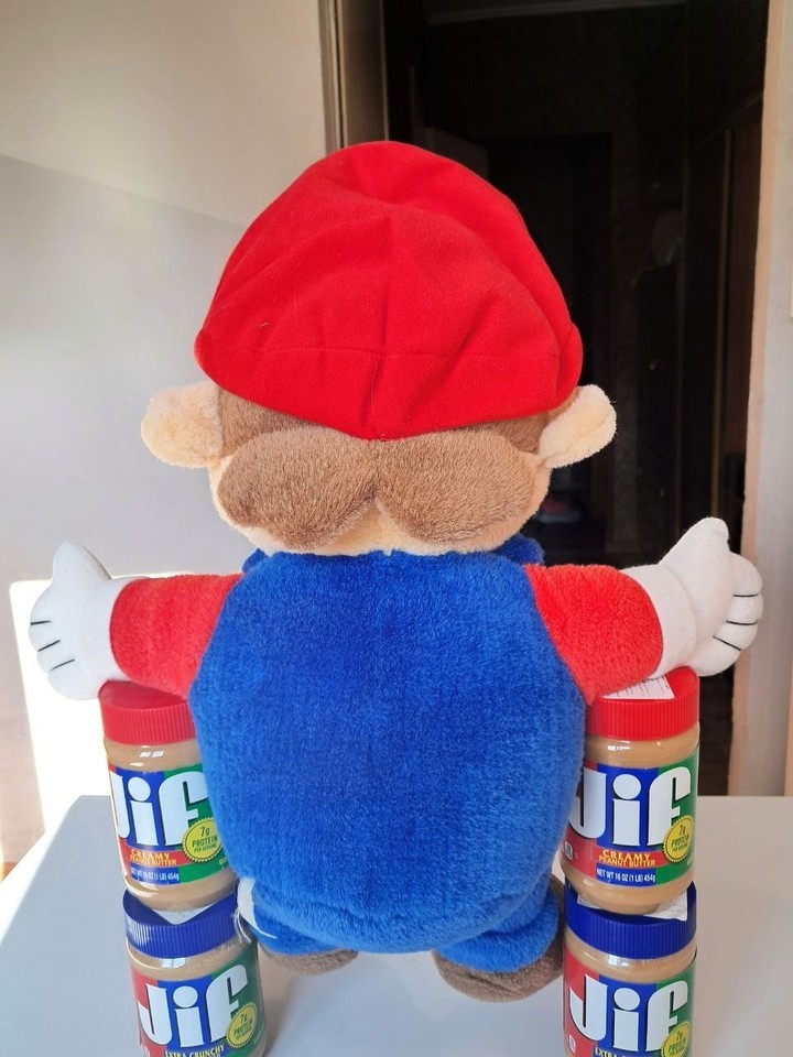 Rare 19" Super Mario World Plush 1991 Sun Arrow Nintendo Japan Vintage ...