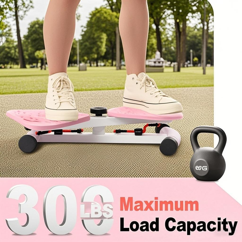 Waist Twist Exercise Machine - 300 Lbs Capacity Ab Workout Equipment ...