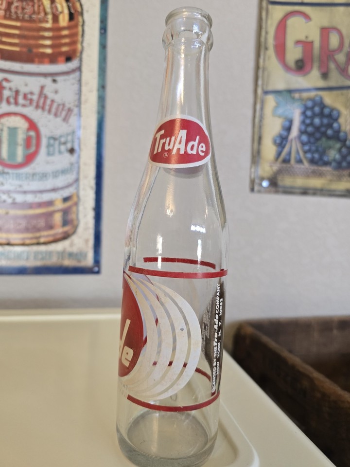 Vintage Tru Ade Soda Bottle, 1955, 10 oz | eBay