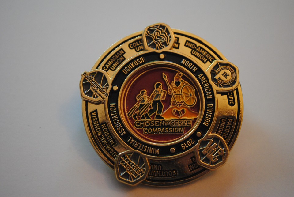 Chosen OshKosh 2019 Int'l Pathfinder Camporee Pin Chosen to Serve ...