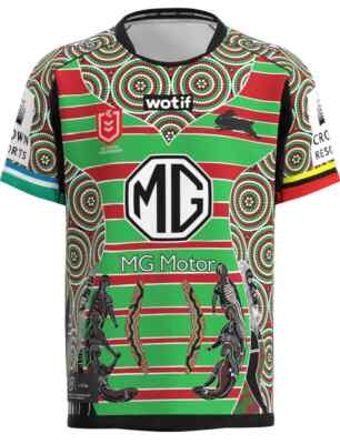 South Sydney Rabbitohs Indigenous Jersey 4XL - 7XL,Ladies & Kids ...