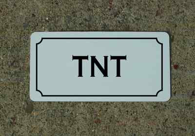 TNT Metal Sign 4 Military Mining Farm Staging Kitchen Decor TV Movie ...