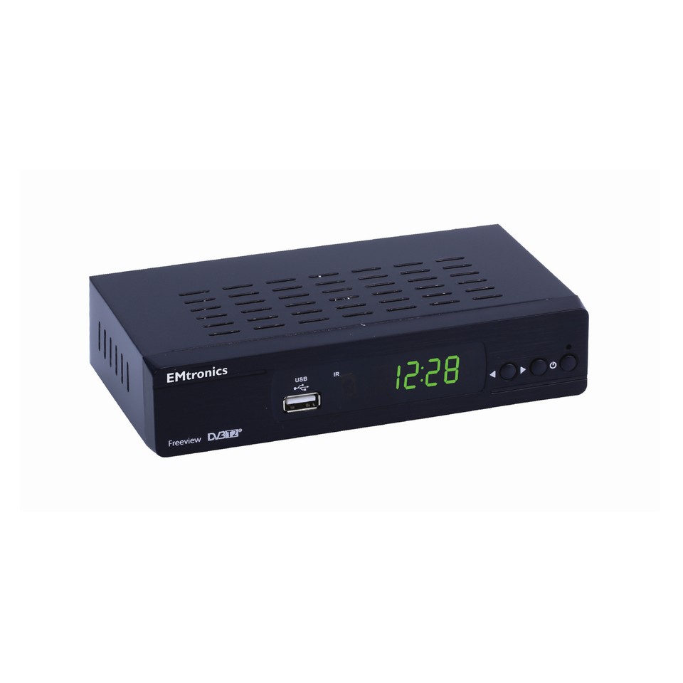 EMtronics Freeview Box Set-Top Digibox Recorder + 16GB Recording Flash ...