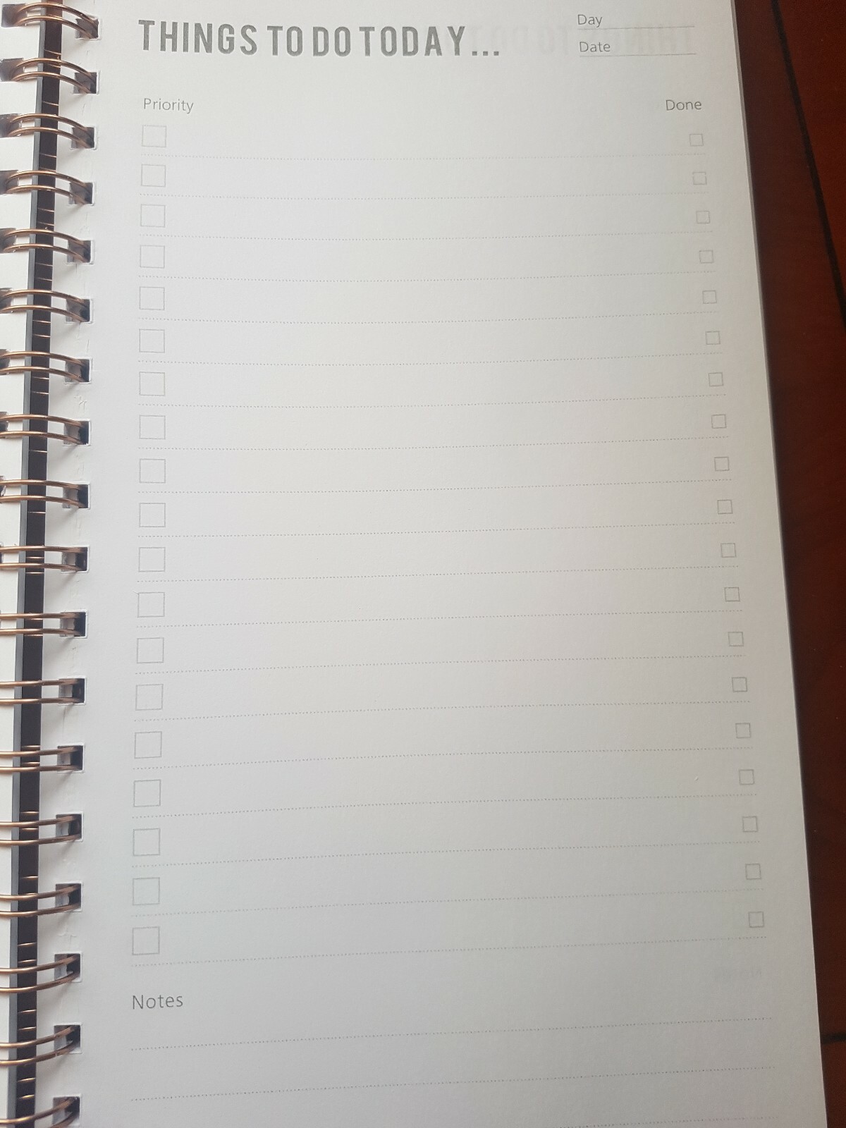 Things To Do Today Pad Note Book Lists Notepad List Like Mrs Hinch | eBay