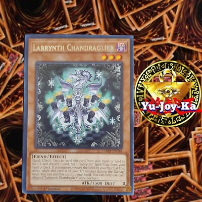 Yugioh! Labrynth Chandraglier - TAMA-EN018 - Rare - 1st Edition Near ...