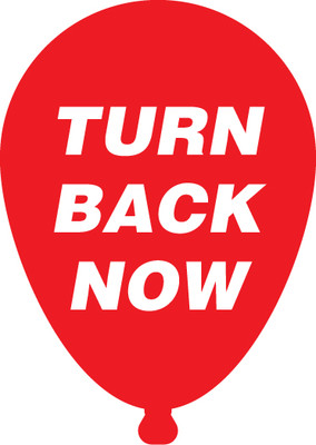 Turn Back Now vinyl decal Stephen King IT Horror Remake Pennywise | eBay