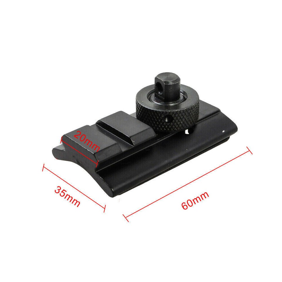 Hunting Rifle Scope Mount Base Adapter 20mm Weaver Picatinny Dovetail ...