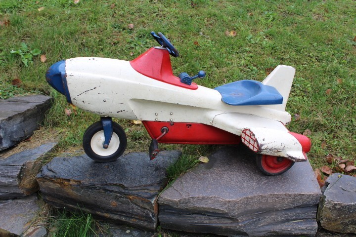 Vintage Murray Atomic Missile Pedal Car Chain Drive 1950's Barn Find As ...