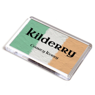 FRIDGE MAGNET - Kilderry - County Kerry - Ireland Flag | eBay UK