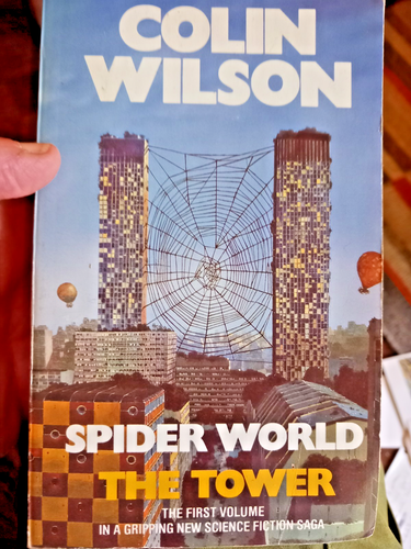 Spider World, The Tower, by Colin Wilson. p'back. pub Grafton 1988 | eBay