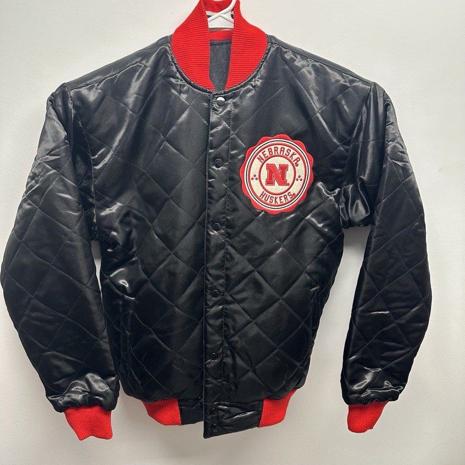 Nebraska Cornhuskers Franchise Club Varsity REVERSIBLE Jacket sz S ...