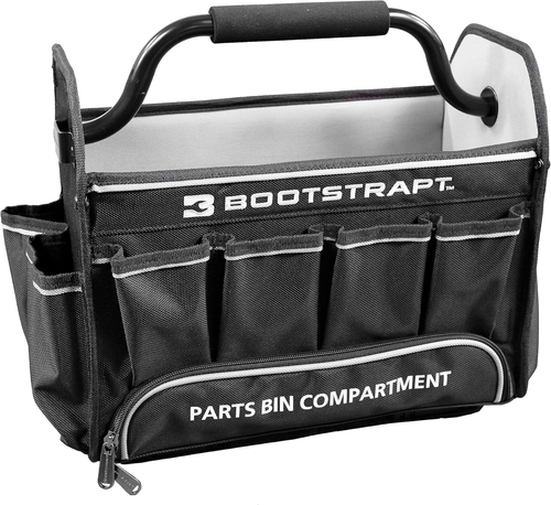 15 in. Contractor's Tote Bag with Integrated Parts Bin Compartment ...