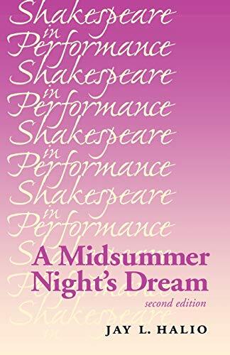 A Midsummer Night's Dream (Shakespeare i... by Jay L. Halio Paperback ...