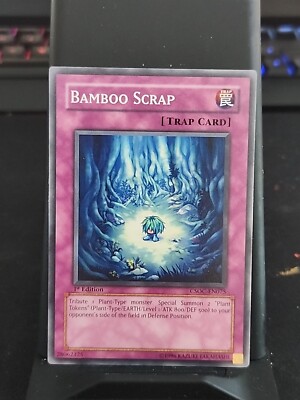 Bamboo Scrap - 1st Edition - Yugioh Trap Card - Vintage | eBay