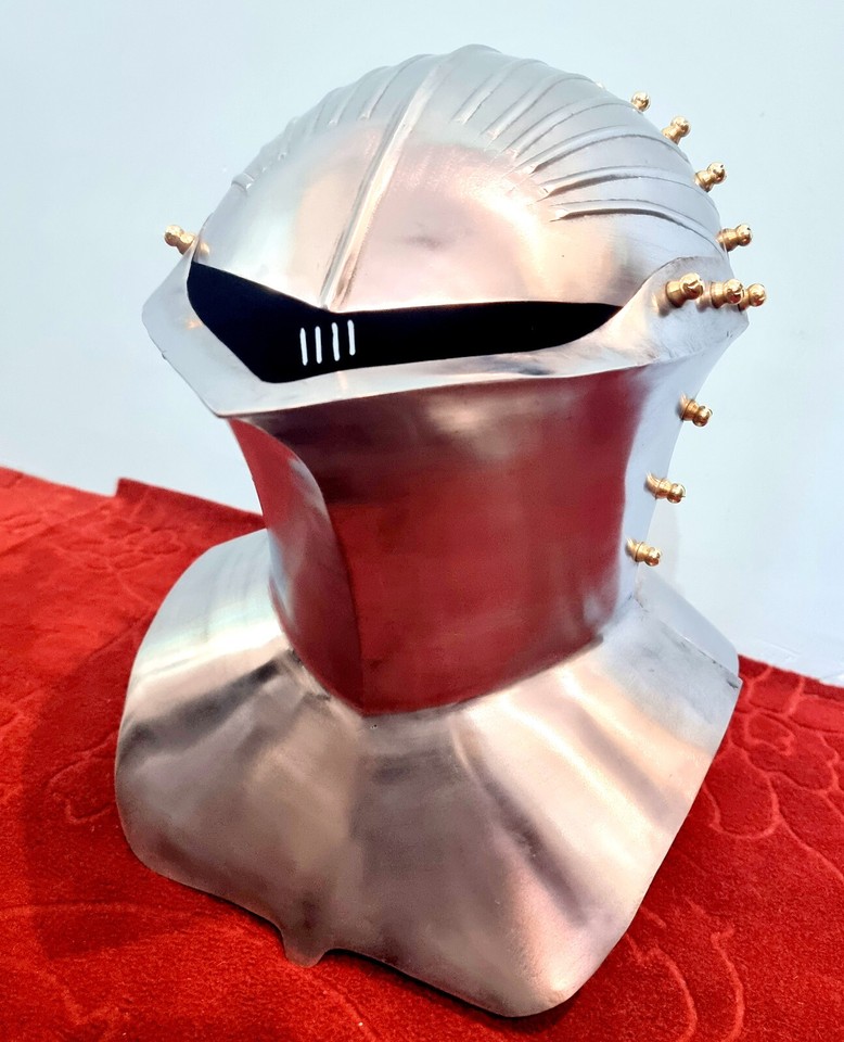 Medieval German Frog Mouth Helmet Halloween jousting helmet Cosply ...