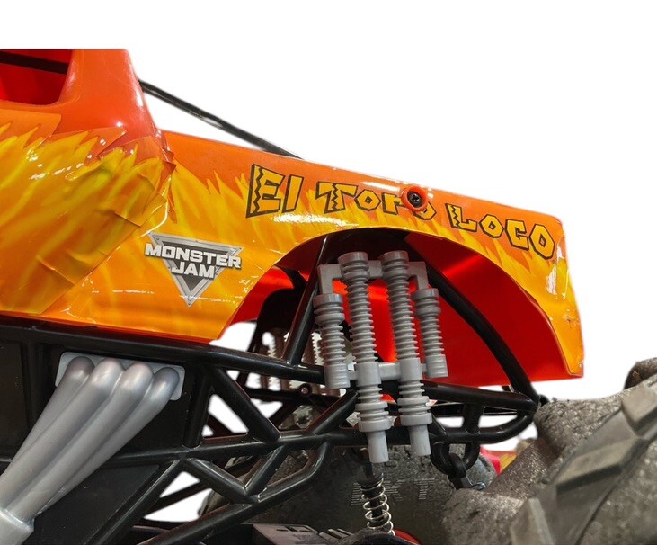 Monster Jam Official Mega El Toro Loco RC Truck 1:6 Scale Over 2FT ...