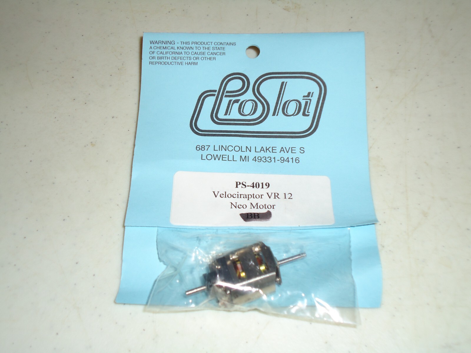 1/24 PRO SLOT PS-4019 VELOCIRAPTOR VR-12 NEO MOTOR NOS | eBay