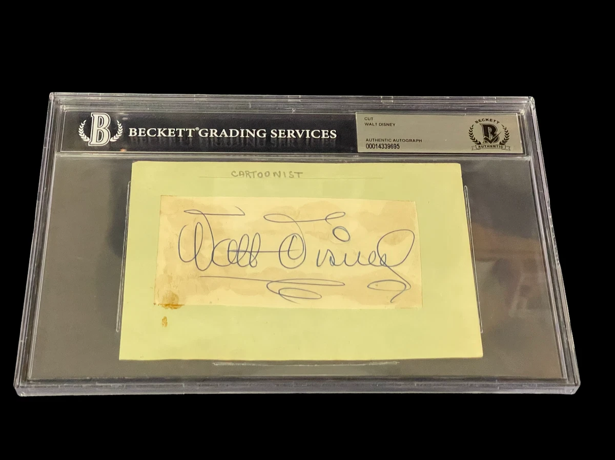 Mickey Mouse Signature