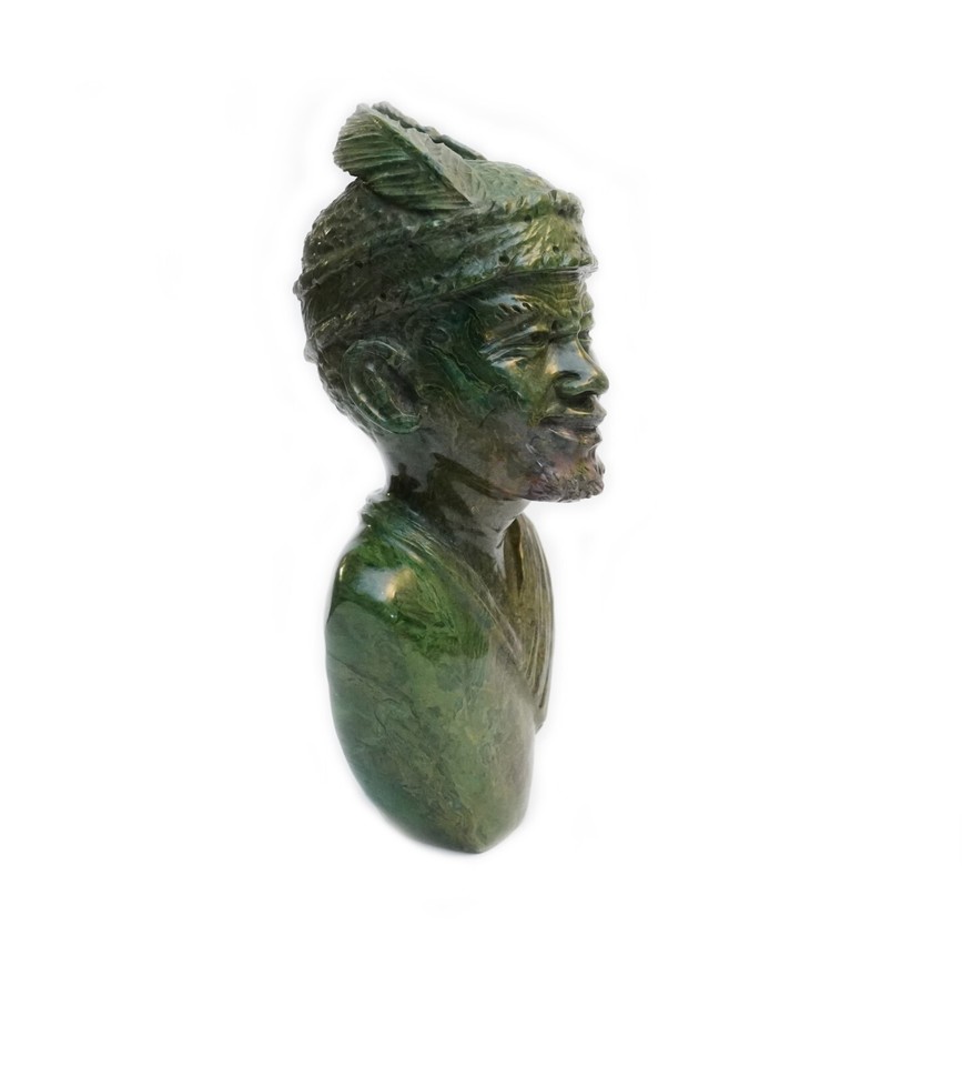 Shona Chief Verdite Shona Stone Sculpture Hand Carved in Zimbabwe ...