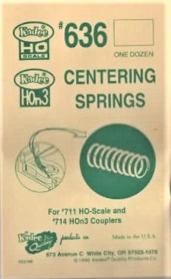 HO HOn3 Scale Kadee #636 Centering Spring (12) pcs | eBay